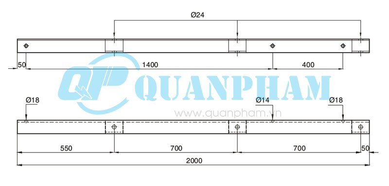 Crossarm For Distribution Line | Quan Pham