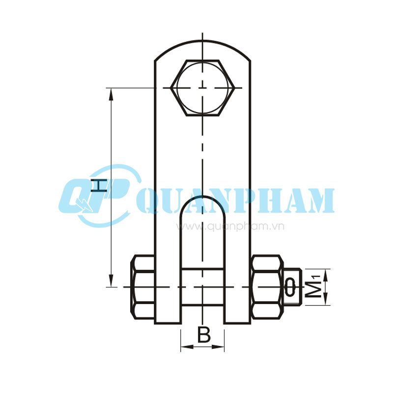 Clevis Tongue (type BT2) | Quan Pham