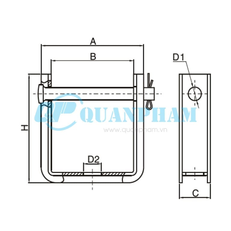 Insulated U - Clevis | Quan Pham