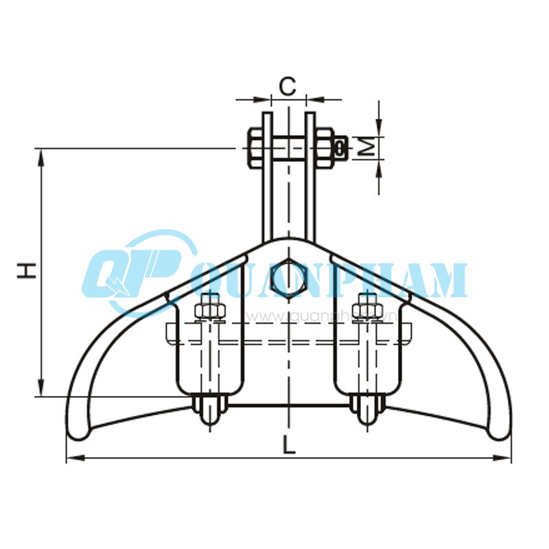 Suspension Clamps (type CF) | Quan Pham