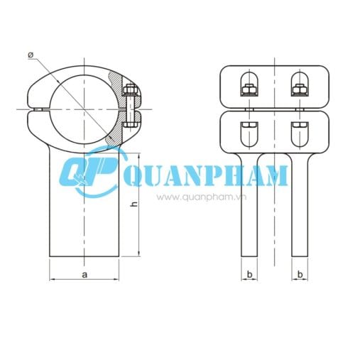 T-connectors for Tubular Bus-Bar (Type MGT/S) | Quan Pham