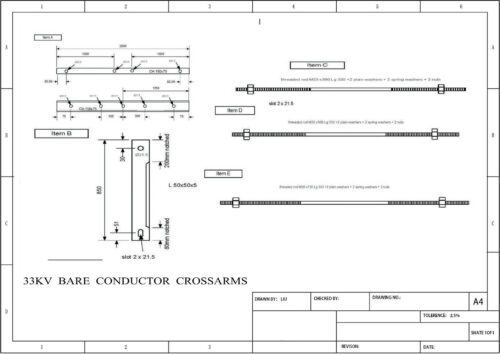 Power Pole Cross Arm | Quan Pham