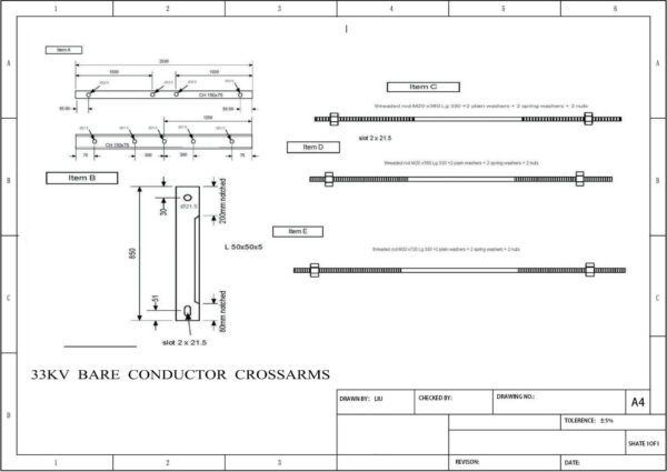 Power Pole Cross Arm | Quan Pham