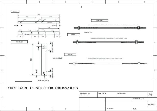 Power Pole Cross Arm | Quan Pham